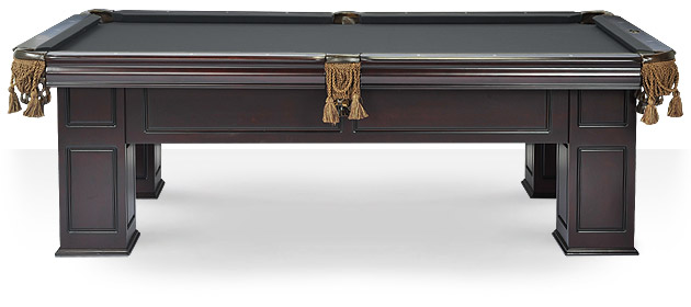 Frontenac mahogany pool table model by Majestic | Bullz billiard store ...
